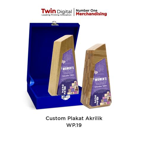Jual Plakat Akrilik Kayu Custom Free Box Bludru - Plakat Kayu PK 06 ...
