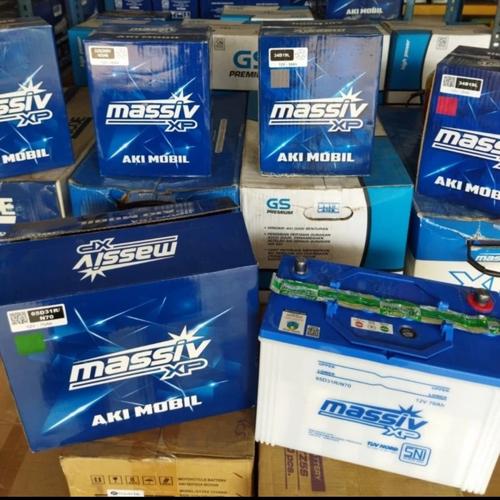 Jual AKI BATERAI BASAH MASSIV XP N70/65D31R KIJANG LGX PANTHER 12V 70AH ...