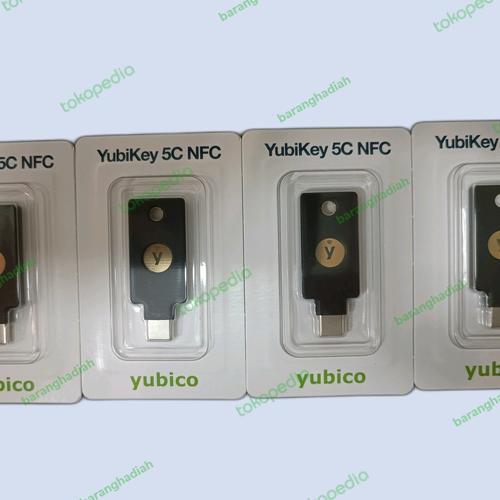 Jual Yubico Yubikey 5 Series 5C NFC FIDO2 Certified USB C Security Key ...