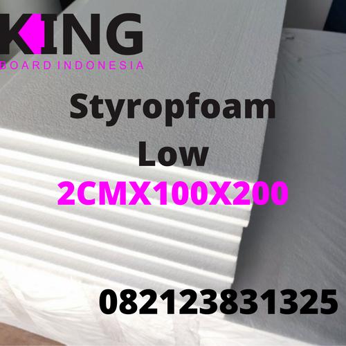 Jual Styrofoam low 2 cm Lembaran 100 x 200 - Jakarta Utara - King Board ...