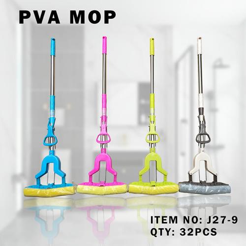 Jual Alat Pel Lantai Busa Warna Peras PVA Mop Calypso Micro Fiber J27-9 ...