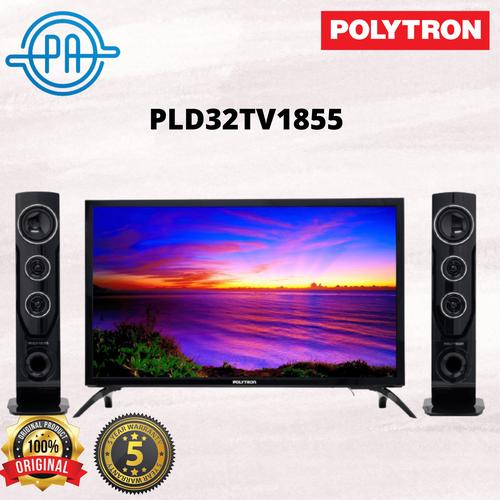 Jual TV LED POLYTRON 32 INCH PLD32TV1855 DIGITAL NEW + SPEAKER TOWER - 32TV1855 - Kota Bandung ...
