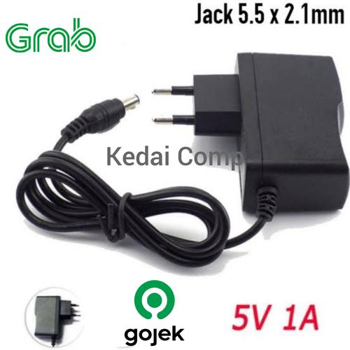 Jual Adaptor 5v 1a Adapter Power Supply 5 volt 1amper Adaptor DC 5V 1a ...
