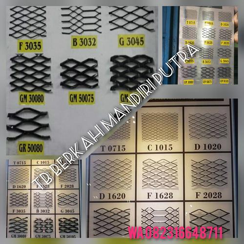Jual plat expanded metal besi type F 3035 ukuran 1,2×2,4 mtr - Jakarta ...