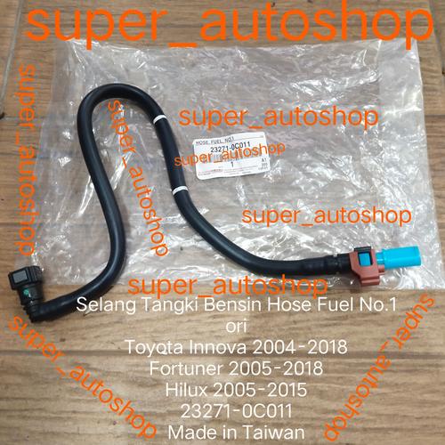 Jual Selang Tangki Bensin Hose Fuel Innova Fortuner Hilux ori 23271 ...
