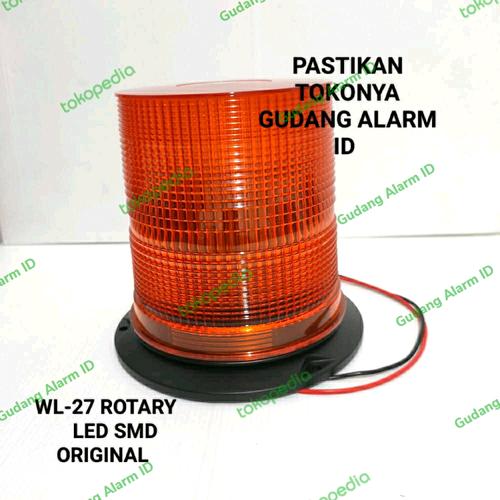 Jual WL27 LED ROTARY BEACON STROBO WARNING LIGHT, SMD LED 220V AC ...