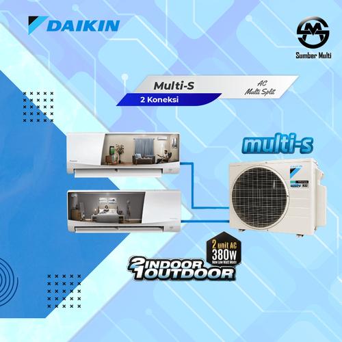 Jual AC DAIKIN MULTI-S"2 MKC 30 QVM4(1/2 PK+3/4PK) INVERTER 2 INDOOR - Kota Tangerang Selatan ...