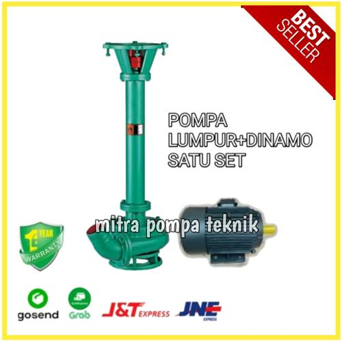 Jual Pompa Lumpur 4 inch Dengan Dinamo 30 hp Satu Set Submersible Pump ...
