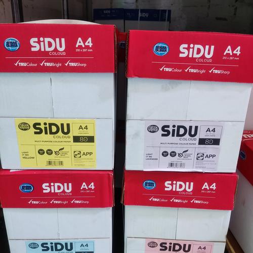 Jual Kertas Warna A4 80 Gram SIDU - Merah Muda - Jakarta Selatan - Maju ...