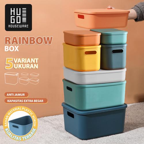 Promo HUGO Kotak Penyimpanan Serbaguna dengan Tutup Storage Box ...