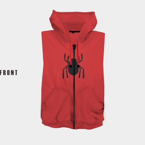 Jual Rompi Vest Spiderman Homecoming Homemade Suit Lembut Print Sublim ...