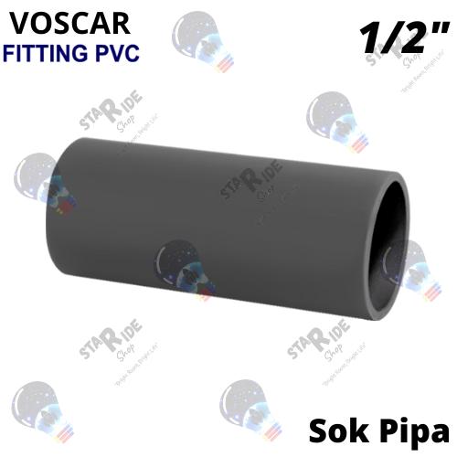 Jual Sambungan Sok Sock Shock Socket Pipa Air Fitting PVC AW 1/2 In ...