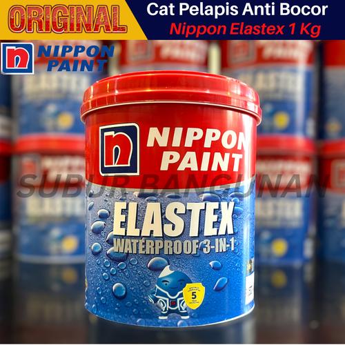 Jual Cat Elastex Waterproof Cat Pelapis Anti Bocor Nippont Paint 1 Kg ...