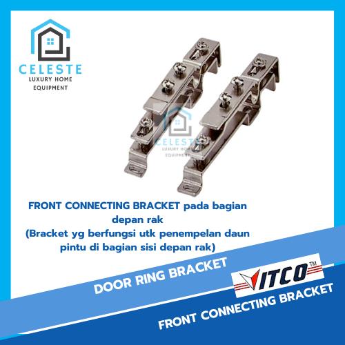 Jual Door Ring Bracket / Front Connecting Kitchen / untuk tempel daun ...