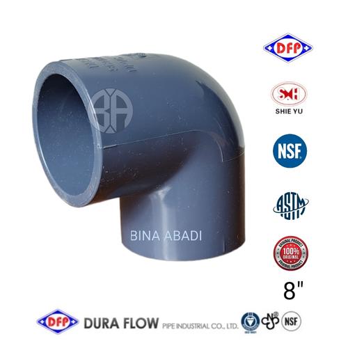 Jual Elbow 90 UPVC SCH80 Size 8 inch Socket ANSI DURA FLOW Import TAIWAN - Kota Tangerang - BINA ...