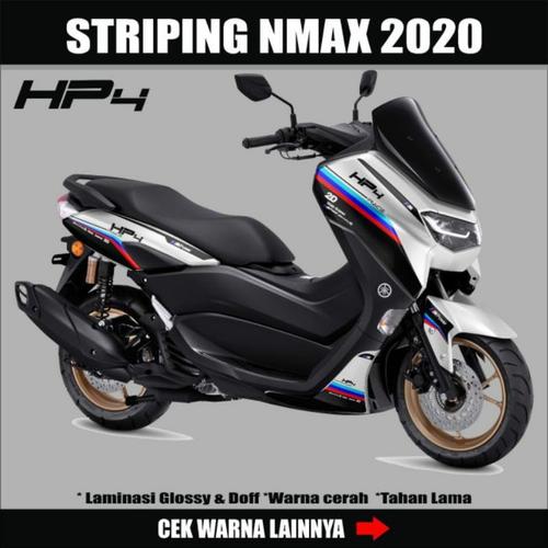 Jual Decal Striping Yamaha Nmax 2020 Stiker Variasi Motif Hp4 Bmw ...