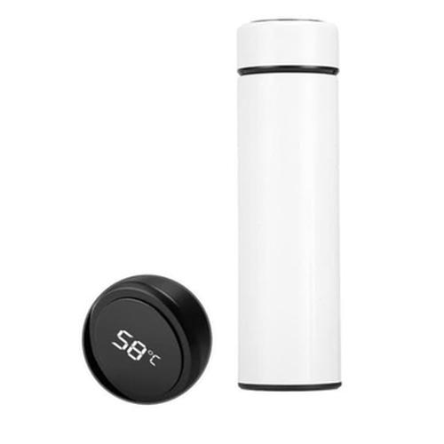 Jual Termos Suhu LED temperatur Tumbler Sakura Polos 500ml - Putih ...