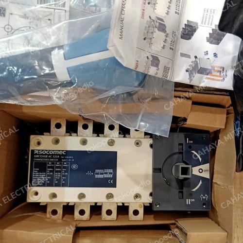 Jual COS SOCOMEC 4P 125A MANUAL CHANGE OVER SWITCH ( COS ) NEW ORIGINAL ...