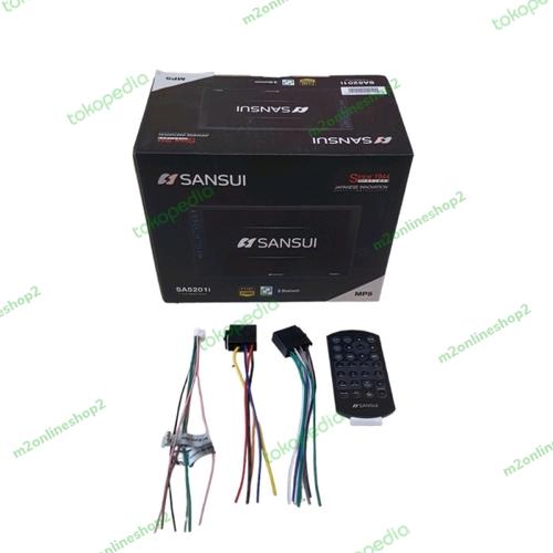Jual Head unit sansui sa5201i deckles/deckless sansui support carplay ...