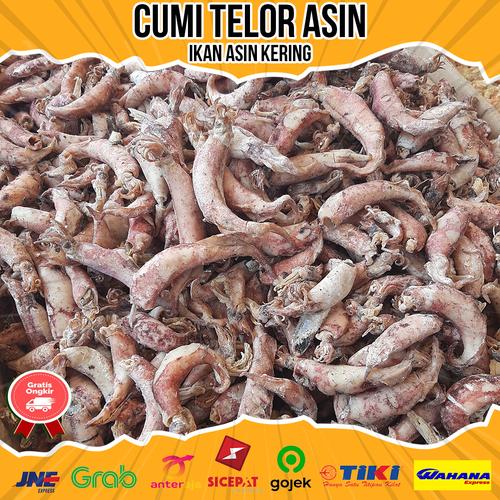 Jual Ikan Asin Cumi Telor Asin Kering @1kg / Cumi Asin Telor Grade A ...