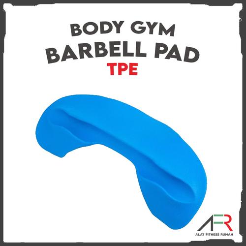 Jual Barbell Pad TPE Body Gym Biru Busa Barbel Squat Protector Pundak ...