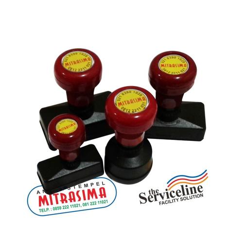 Jual Stempel otomatis / Stempel warna 6 Warna ukuran standar - Jakarta ...