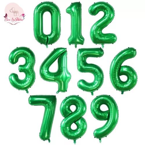 Jual Balon Angka Jumbo Warna Hijau Ukuran 80 cm - 0 - Kota Makassar ...