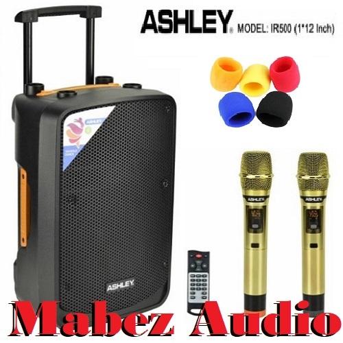 Jual Speaker Portable Wireless Ashley IR 500 Original 12 inch garansi ...