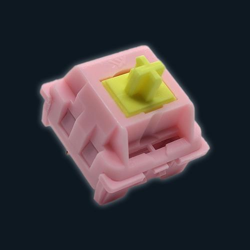 Jual KTT Peach Lubed Linear Switch Mechanical Keyboard - Jakarta Barat ...