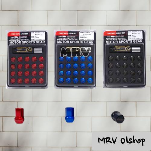 Jual MUR BAUT RODA VELG Mobil Racing RAYS / LUG NUT RAYS 12x1.5 mm ...