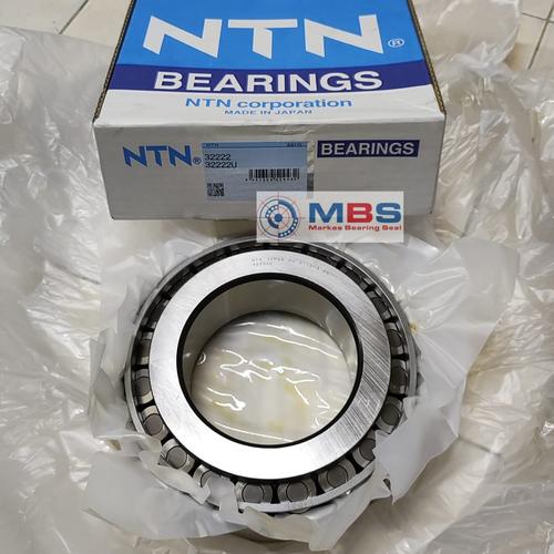 Jual BEARING TAPERED 32222 MERK NTN ASLI JAPAN 32222 110 x 200 x 56 MM ...