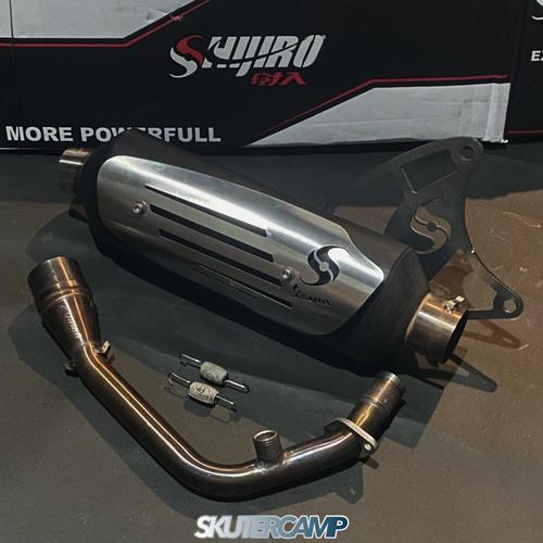 Jual Knalpot Shijiro Standar Vespa Racing Special Edition Inlet 50 ...