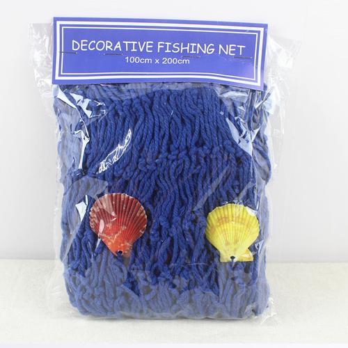 Jual Jaring Ikan Laut Mediterania Dekorasi Dinding Jaring Rumbai Kerang ...