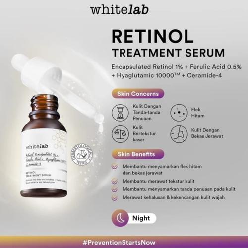 Jual WHITELAB WHITE LAB SERUM RETINOL ATASI FLEK GARIS HALUS KULIT ...