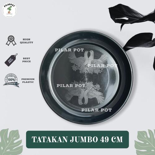 Jual tatakan alas pot bunga 60 hitam 49cm untuk pot 60cm - TATAKAN ...
