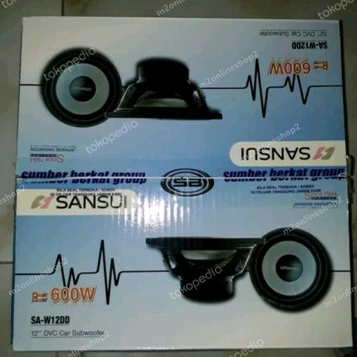 Jual Subwoofer sansui SA-W12DD / sub sansui SA-W12DD pasif 12 inch ...