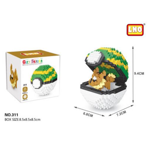 Jual Mini Nano Block Pokemon Pokeball Figure Mainan Wisehawk Anak ...