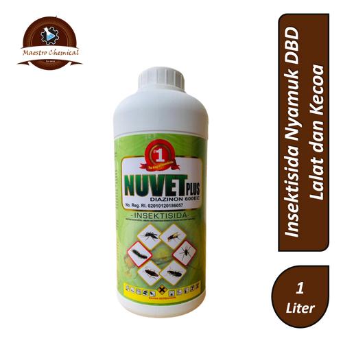 Jual NUVET PLUS 600 EC 1 Liter-Insektisida Nyamuk Lalat Kecoa dan Larva ...