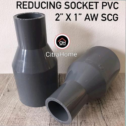 Jual Reducing Socket / Verlop Sok PVC 2x1" AW SCG - Kota Bandung ...