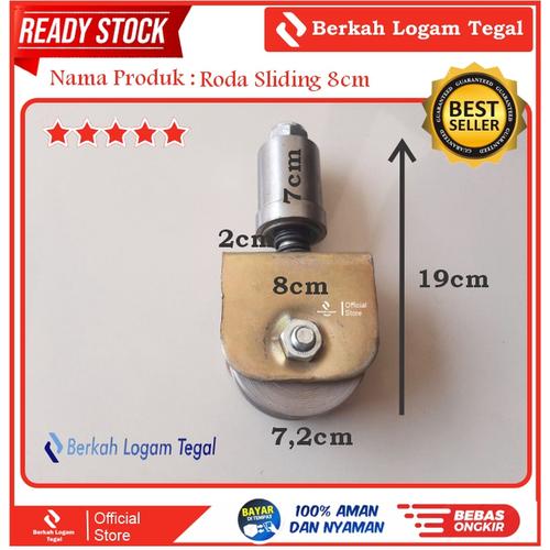 Jual Roda Pagar Sliding Besi Super 8 cm - Kab. Tegal - Berkah Logam ...
