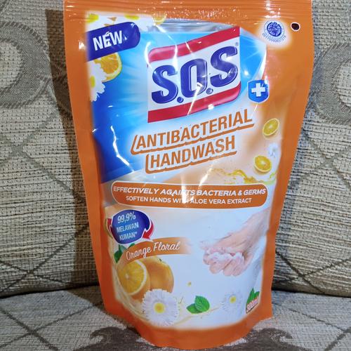 Jual sabun cuci tangan sos 300 ml handwash antibacterial - melon floral ...