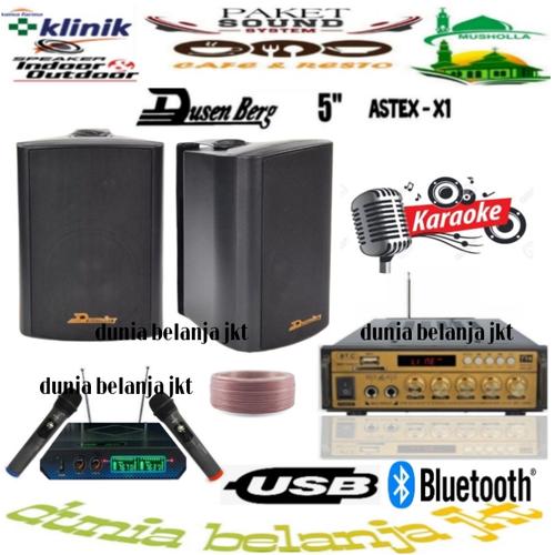 Jual paket sound system outdor indoor 2 titik speaker - Jakarta Barat ...