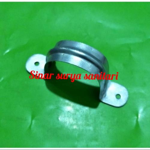 Jual Klem pipa paralon 1/2 inch / kelem pipa / penyangga pipa - Jakarta ...