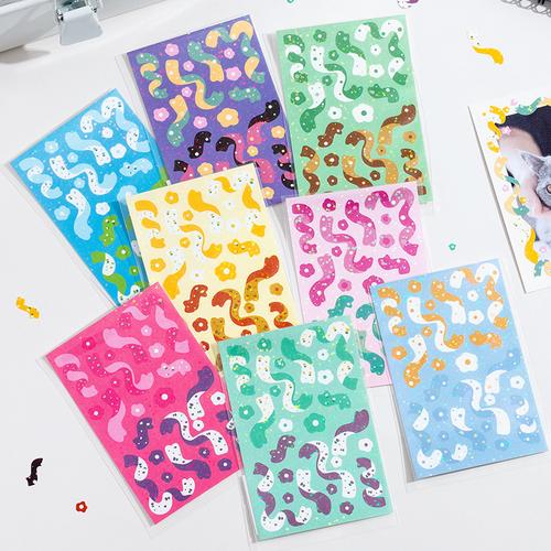 Jual [ST07] Stiker pita mini kecil sticker deco mini ribbon - 1 - Kab ...