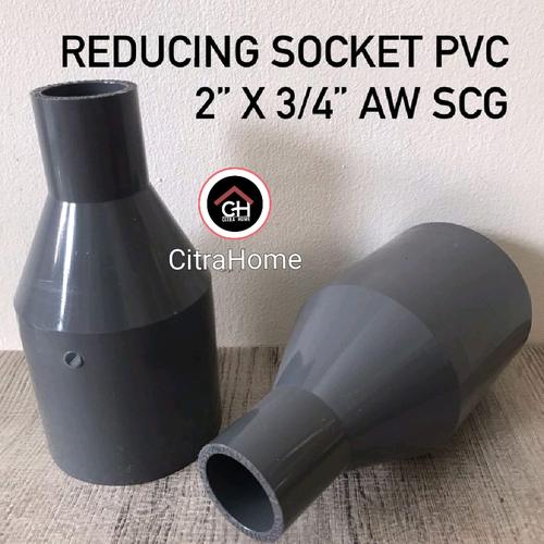 Promo Reducing Socket /Verlop Sok PVC 2 x 3/4" AW SCG - Kota Bandung ...