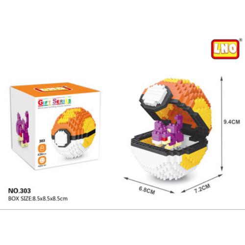 Jual Mini Nano Block Pokemon Pokeball Figure Mainan Wisehawk Anak ...