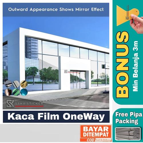 Jual Kaca Film One Way Stiker Jendela Pintu Rumah Tidak Tembus Pandang ...