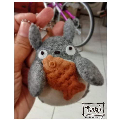 Jual Fanmade Plushie Keychain Totoro (Taiyaki ver) - Kab. Bandung ...