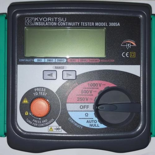 Jual MAGER KYORITSU 3005A INSULATION TESTER 3005A ORIGINAL - Jakarta ...