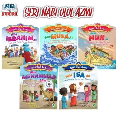 Jual Buku Cerita Anak Bergambar Islami - Seri Nabi Ulul Azmi - Nabi ...